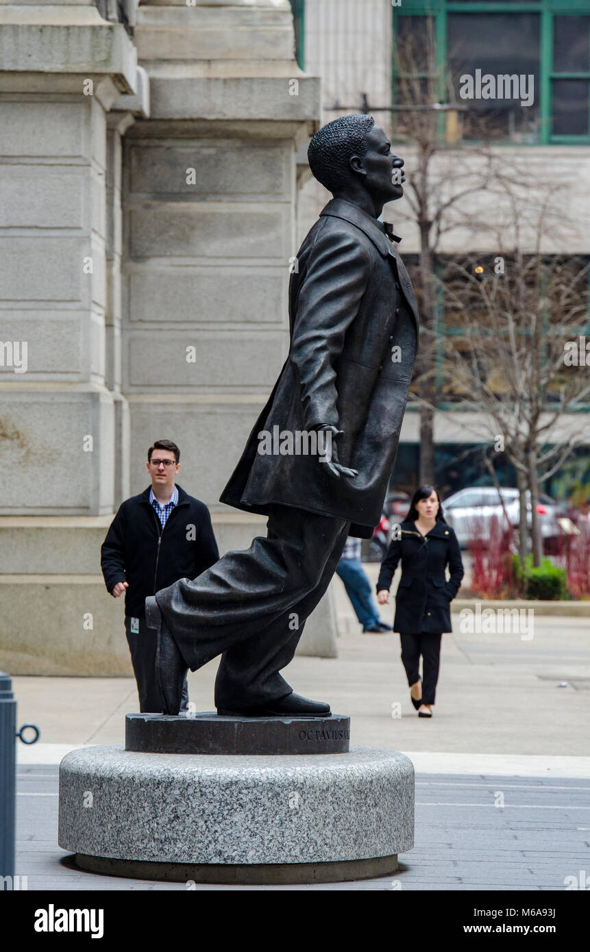 Octavius catto statue hi-res stock photography and images - Alamy