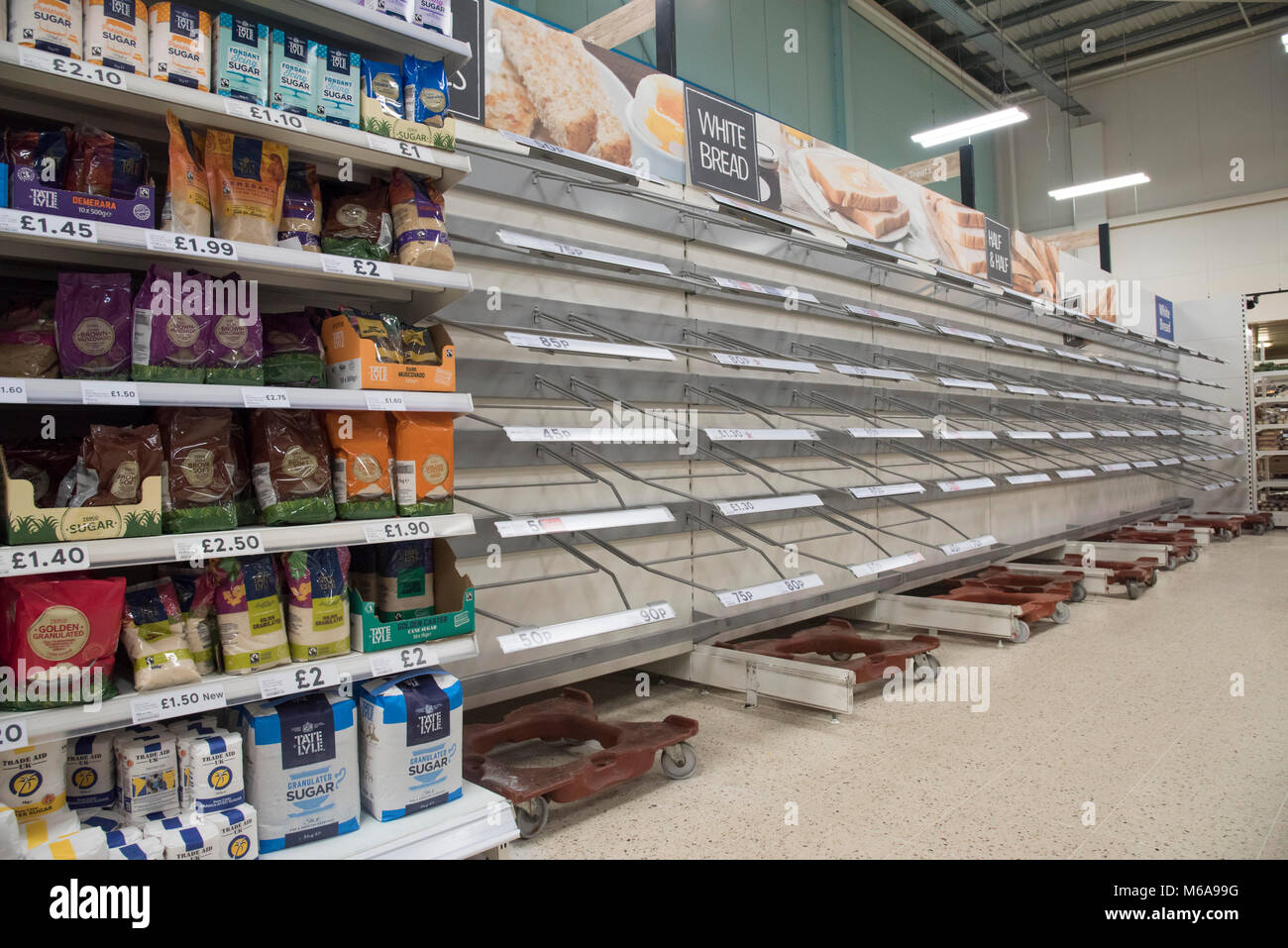 Kilmarnock, UK. 2nd Mar, 2018. After the Beast of from the East and ...