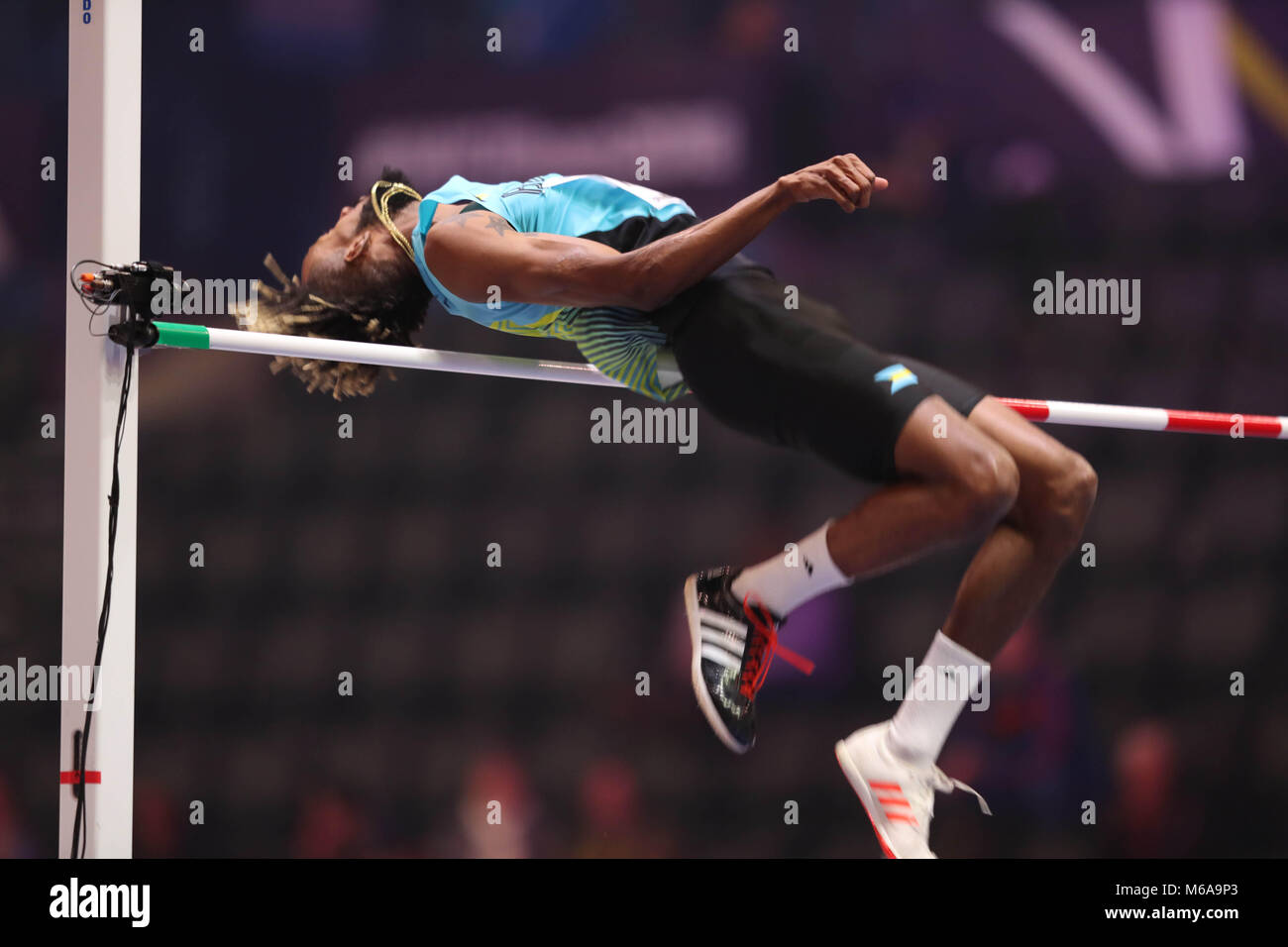 March 1, 2018 - Birmingham, United Kingdom - Jamal Wilson from the ...
