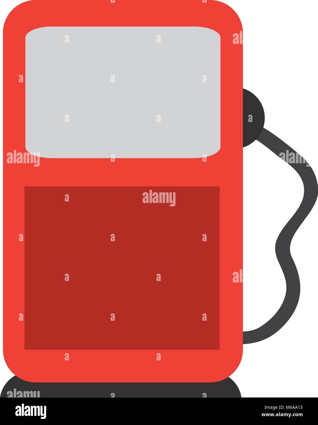 color shadow industrial gas station fuel production Stock Vector Image ...