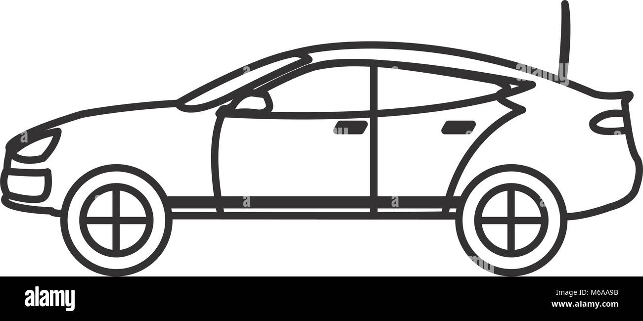 line car transport with doors and roof design Stock Vector Image & Art ...