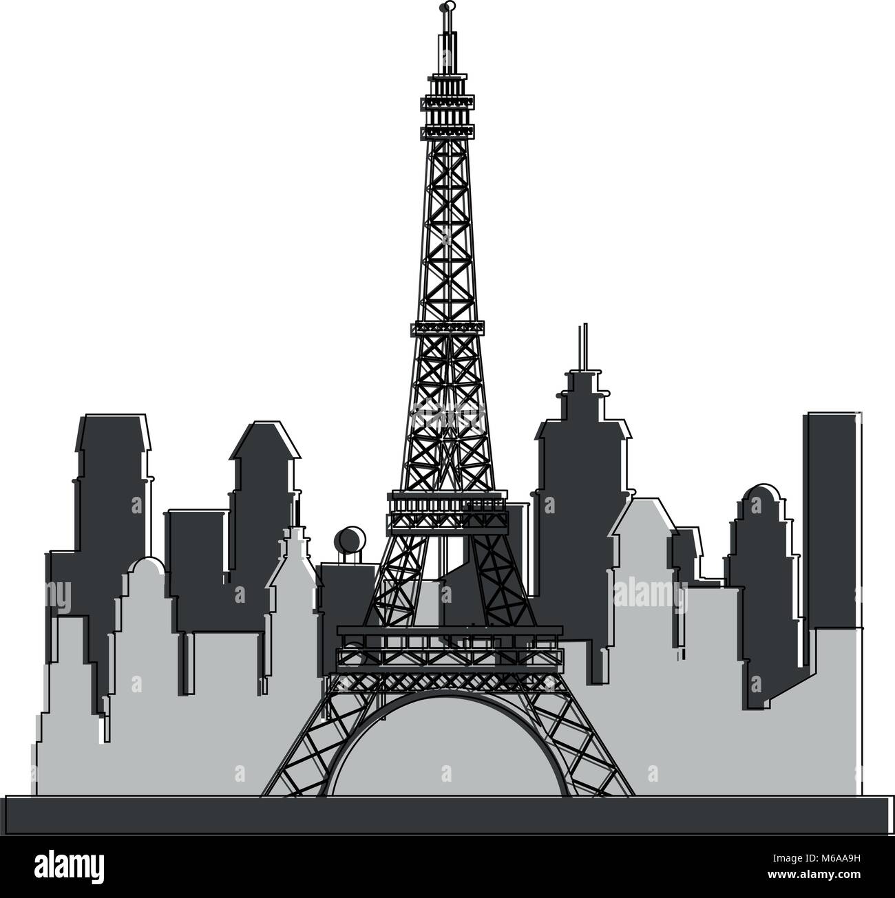 Eiffel tower symbol Stock Vector Image & Art - Alamy