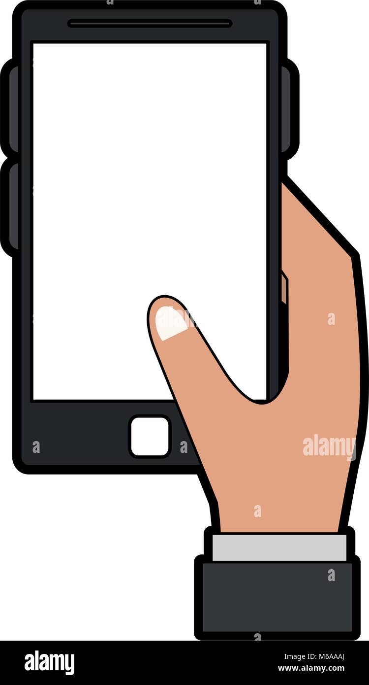 Mobile smartphone symbol Stock Vector Image & Art - Alamy