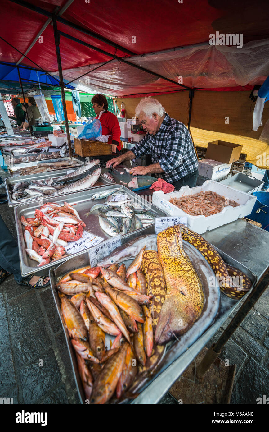 Local fish market, Marsaxlokk, Malta, Europe Stock Photo - Alamy