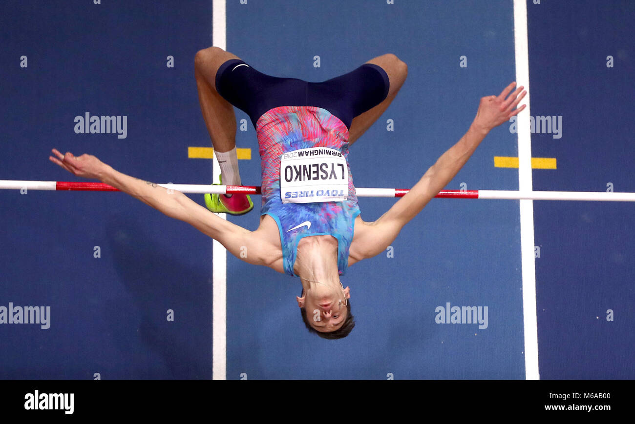Authorised Neutral Athlete Danil Lysenko on his way to winning the Men ...