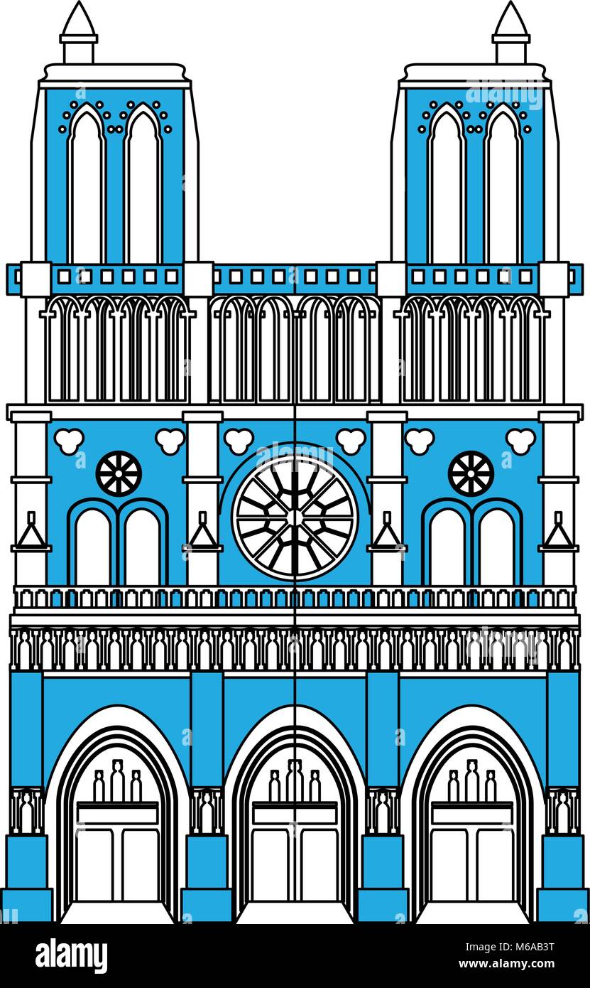 Gothic church building Stock Vector Image & Art - Alamy