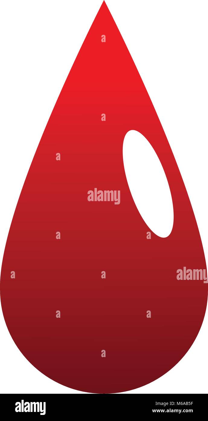 Blood drop symbol Stock Vector Image & Art - Alamy