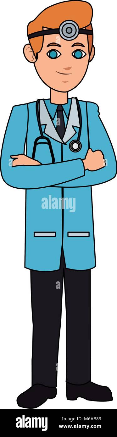 Doctor male cartoon Stock Vector Image & Art - Alamy