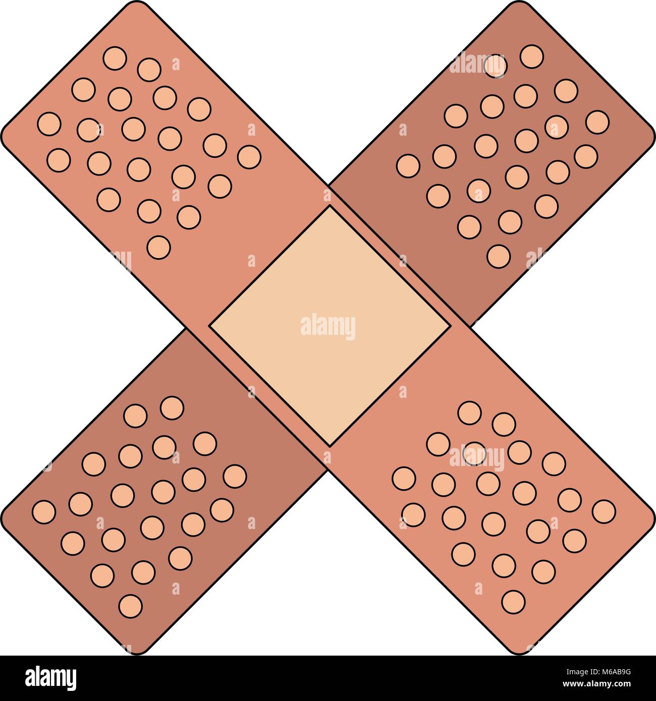 Medical bandage symbol Stock Vector Image & Art - Alamy