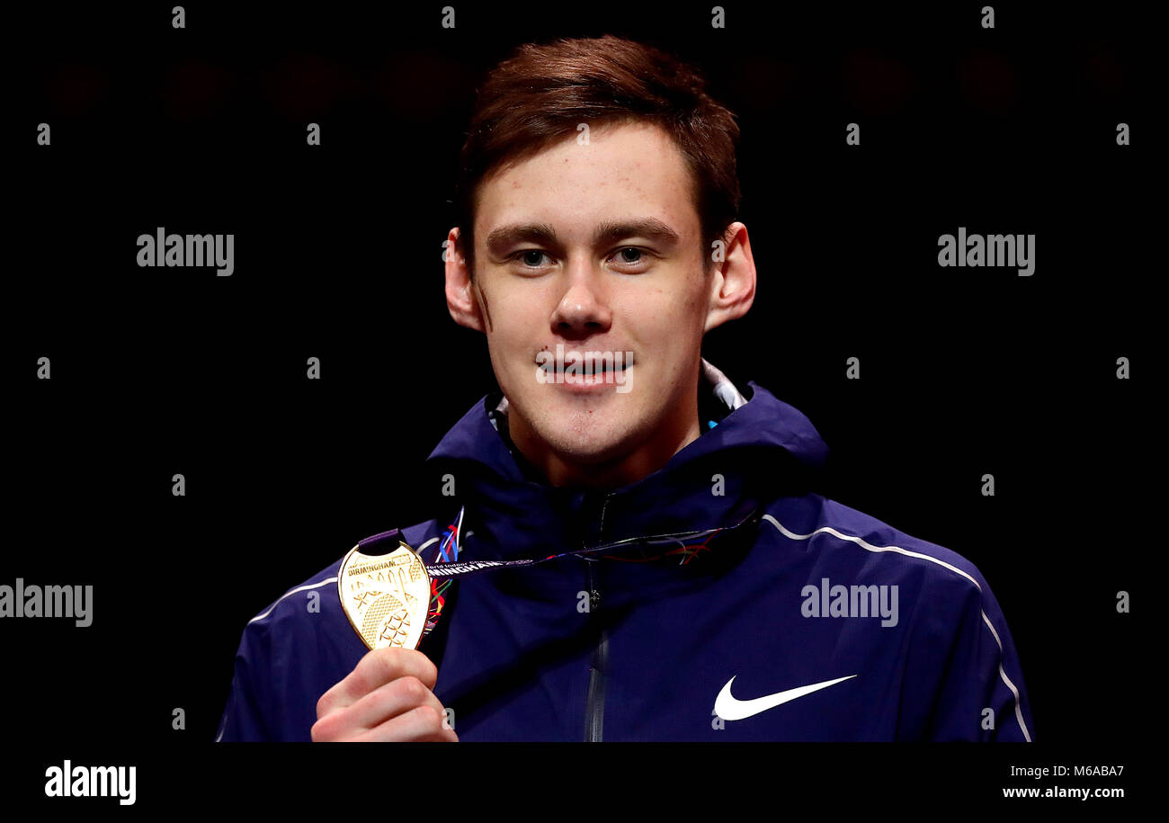 Authorised Neutral Athlete Danil Lysenko celebrates with his gold medal ...