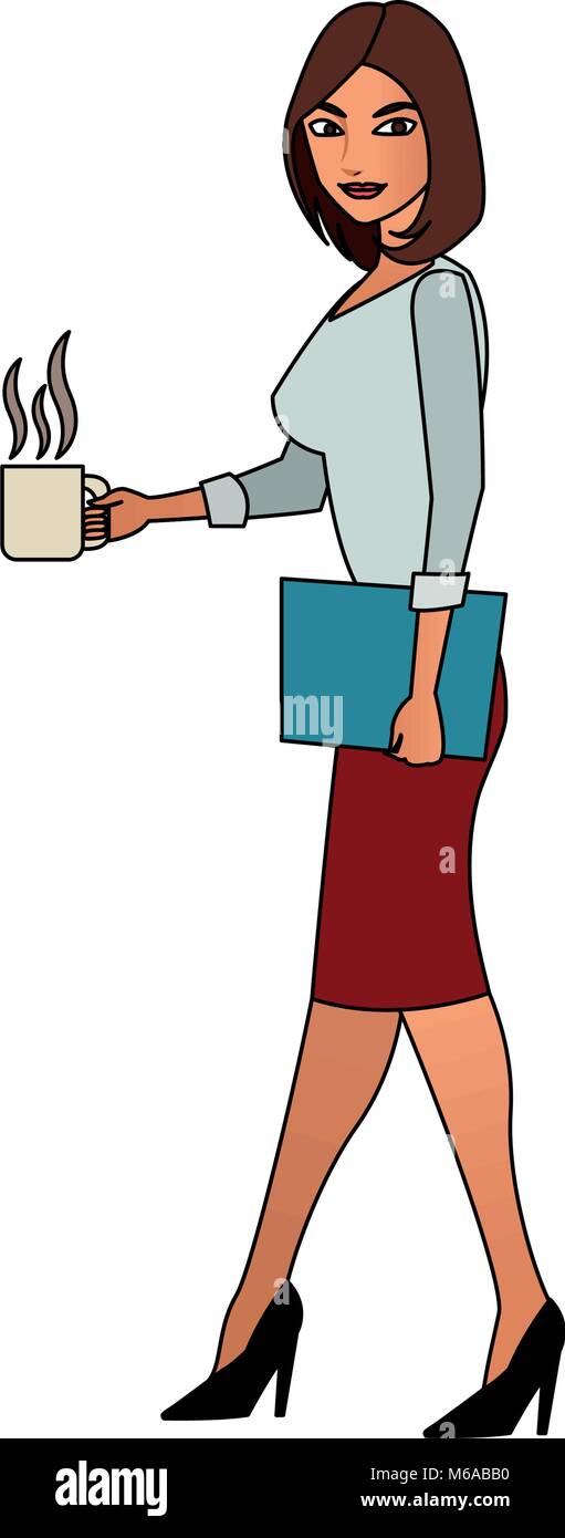 Executive woman cartoon Stock Vector Image & Art - Alamy