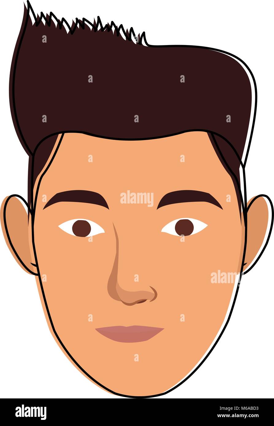 Man face cartoon Stock Vector Image & Art - Alamy