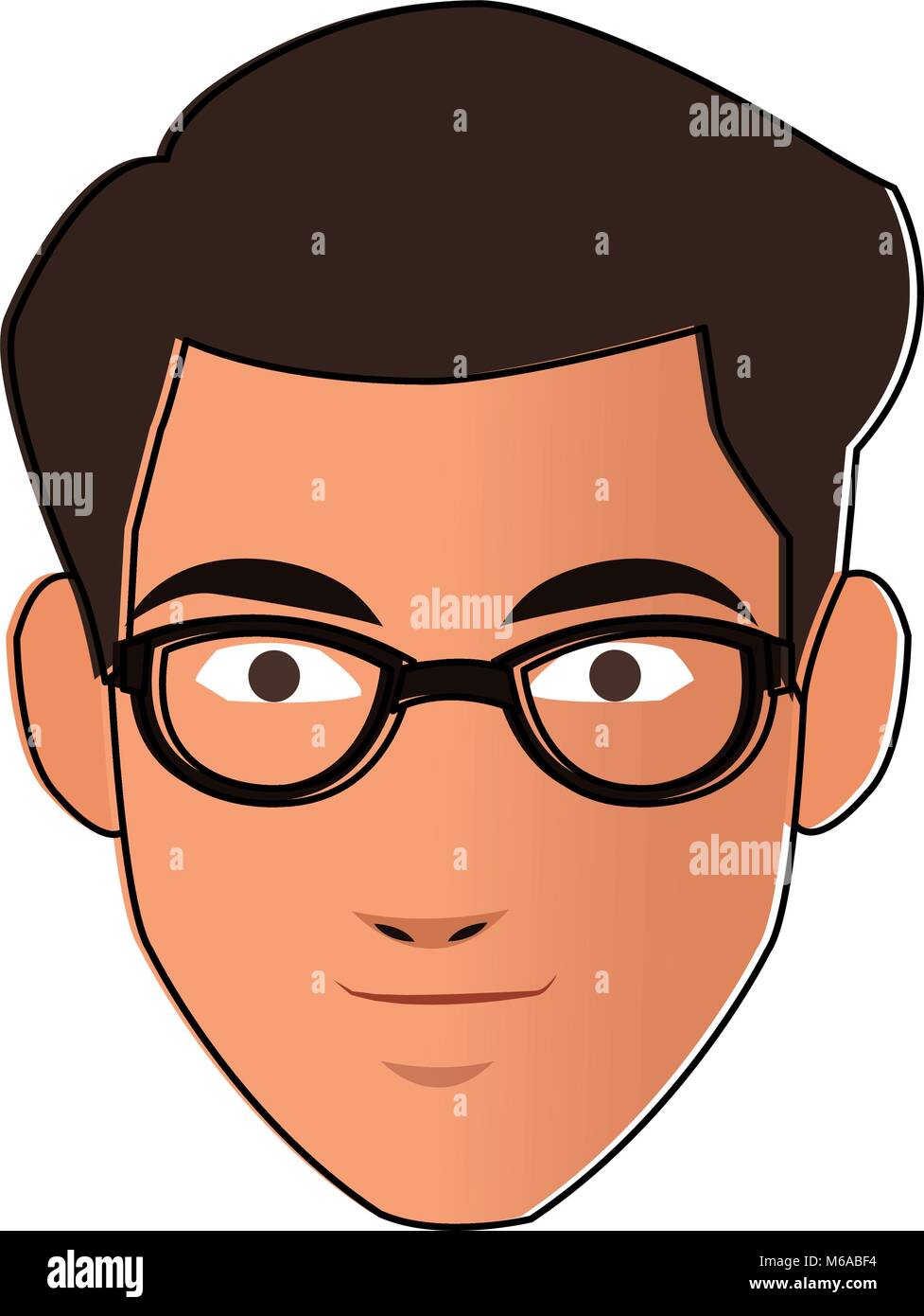 Man face cartoon Stock Vector Image & Art - Alamy