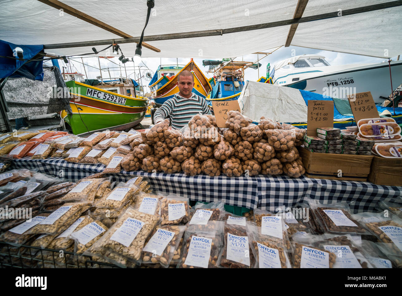 Malta food market hi-res stock photography and images - Alamy