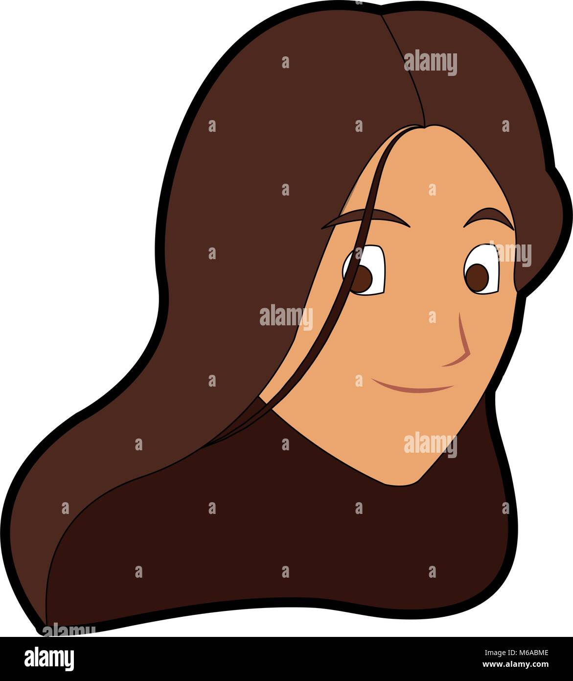 Woman face cartoon Stock Vector Image & Art - Alamy