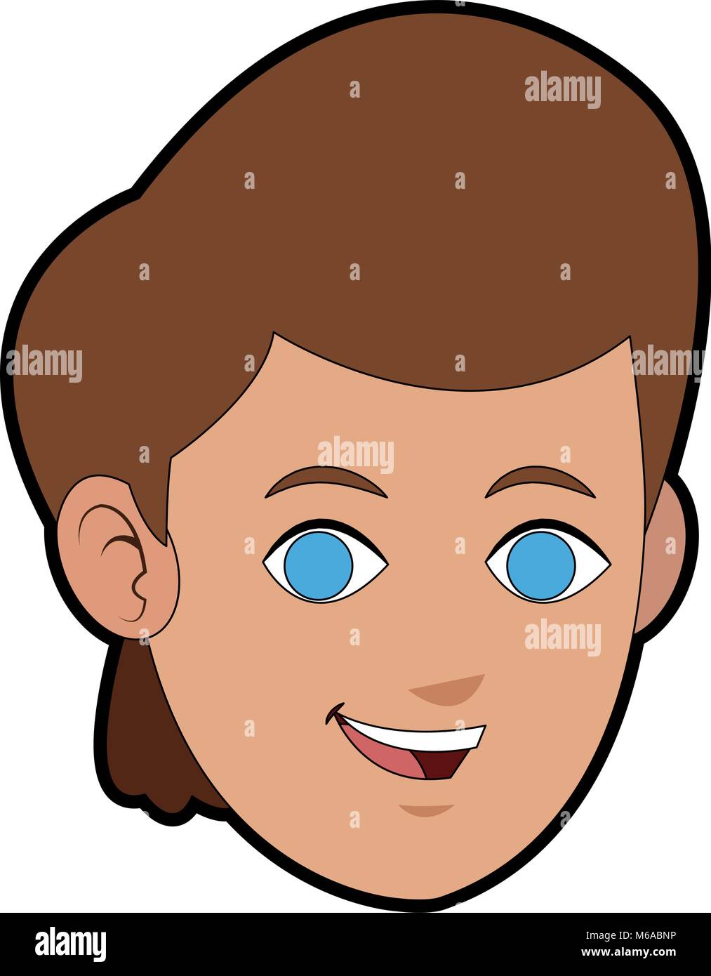 Man face cartoon Stock Vector Image & Art - Alamy