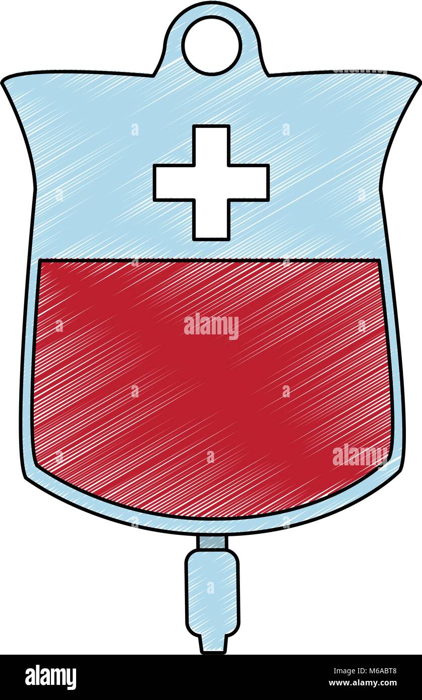 Blood bag symbol Stock Vector Image & Art - Alamy