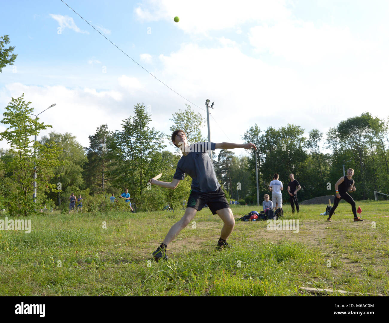 Lapta game hi-res stock photography and images - Alamy