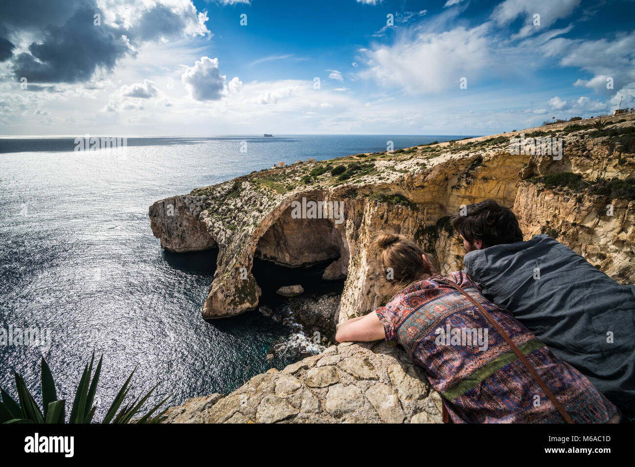 Blue Grotto, Malta, Europe Stock Photo - Alamy
