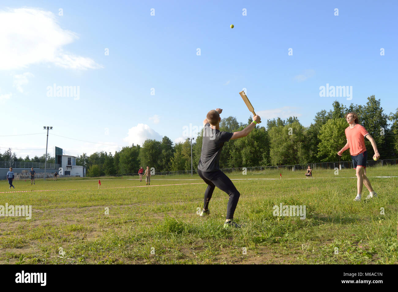 Lapta game hi-res stock photography and images - Alamy