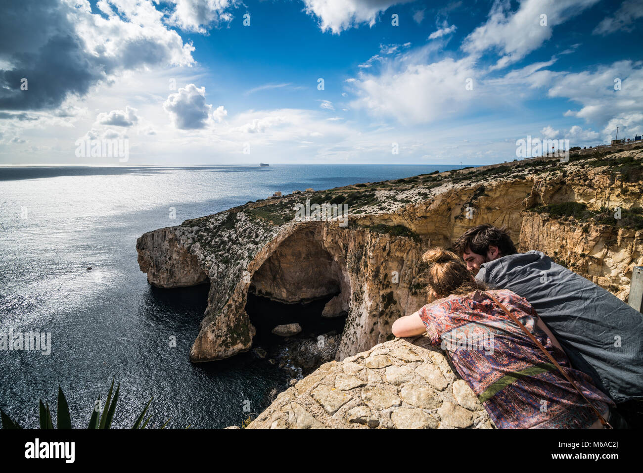 Blue Grotto, Malta, Europe Stock Photo - Alamy