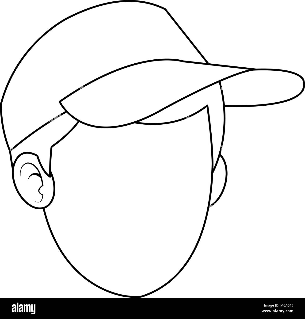 Faceless cartoon hi-res stock photography and images - Alamy