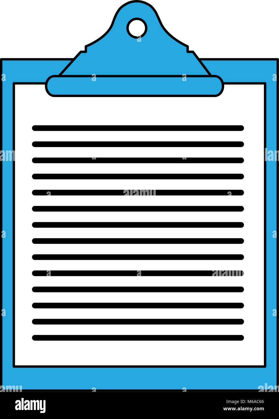 Clipboard document symbol Stock Vector Image & Art - Alamy