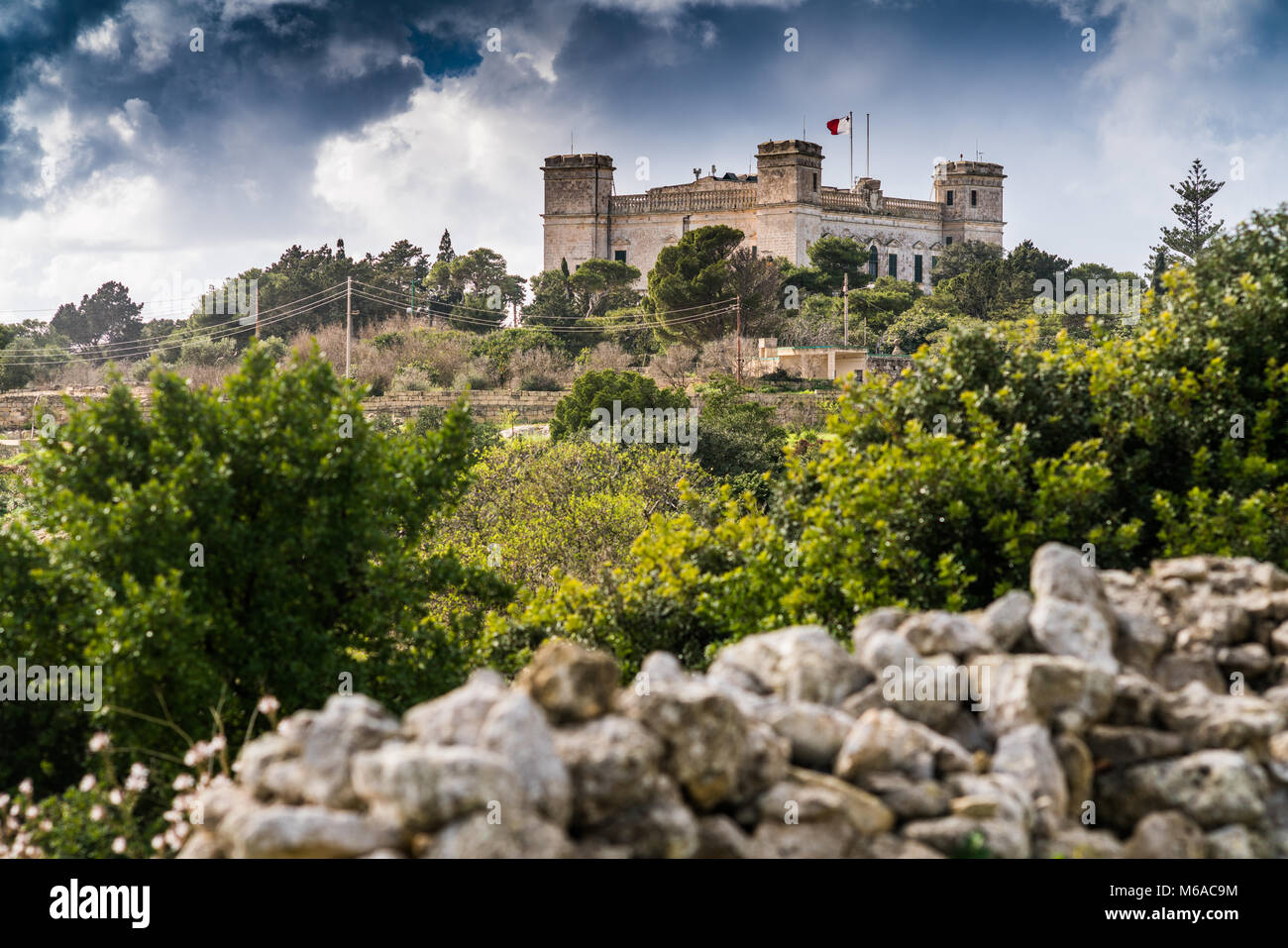 Verdala palace malta hi-res stock photography and images - Alamy