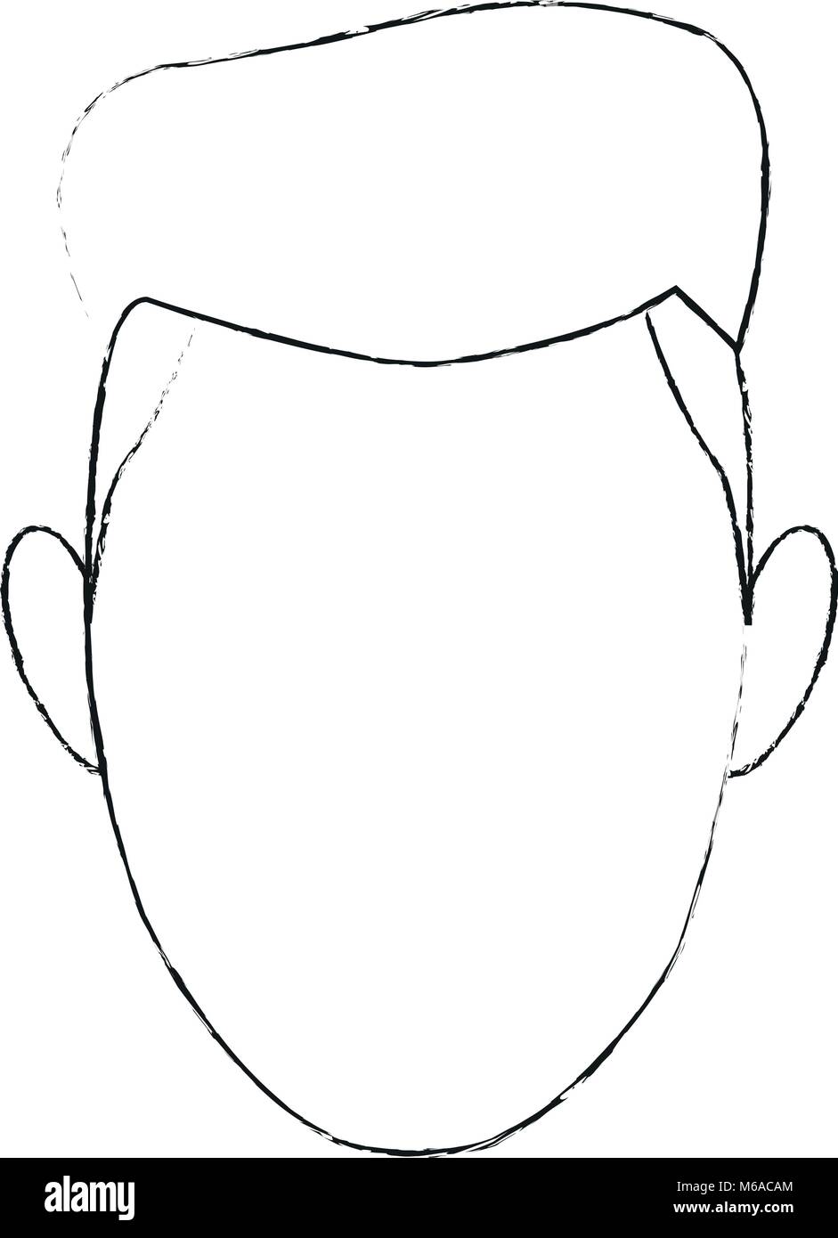 Man faceless cartoon Stock Vector Image & Art - Alamy