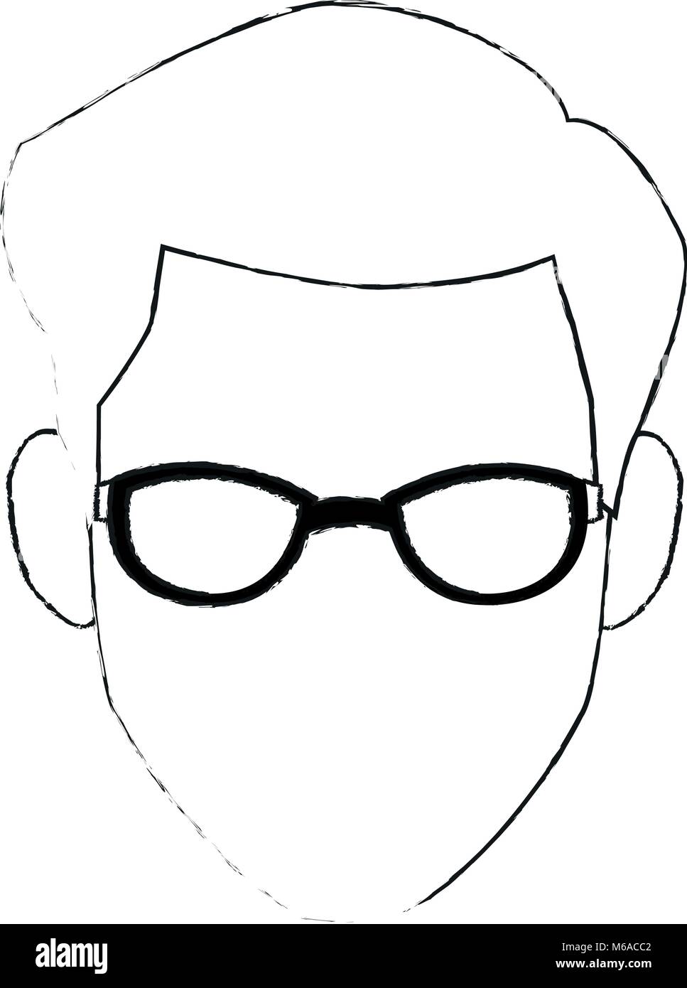 Man faceless cartoon Stock Vector Image & Art - Alamy