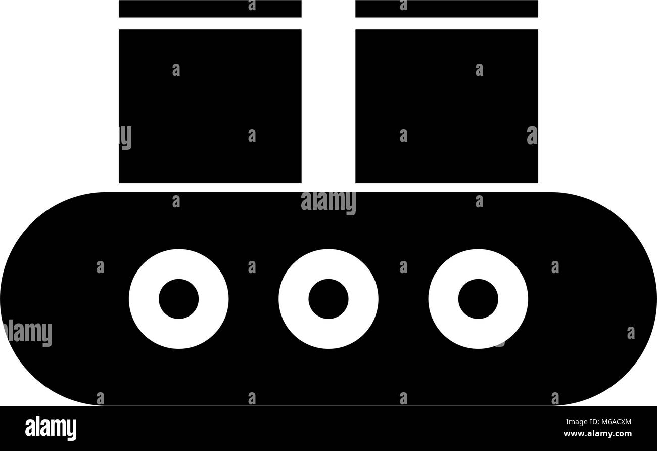 conveyor belt icon Stock Vector Image & Art - Alamy