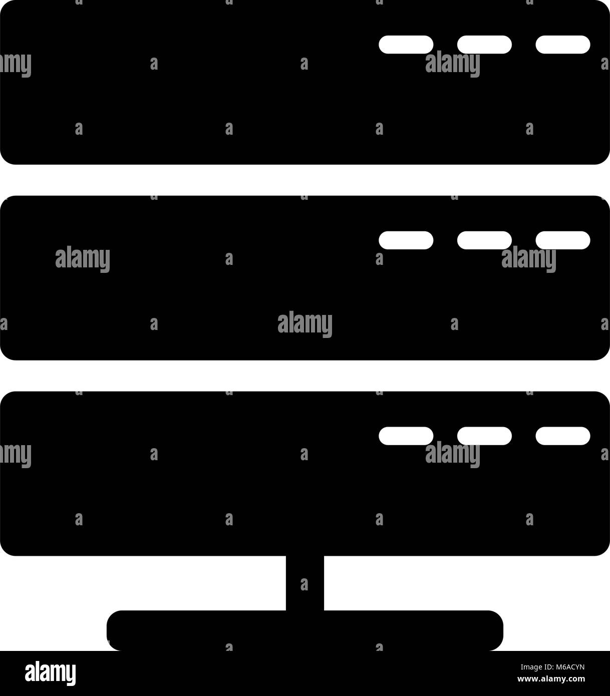 database server icon Stock Vector Image & Art - Alamy