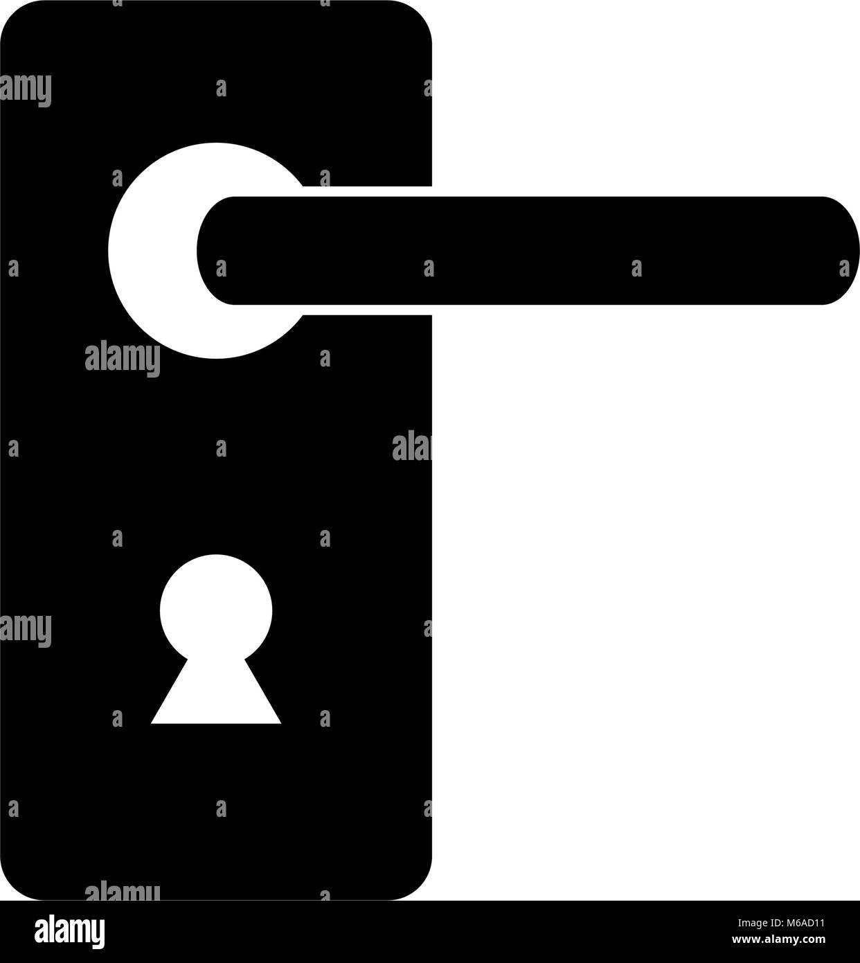 door handle icon Stock Vector Image & Art - Alamy
