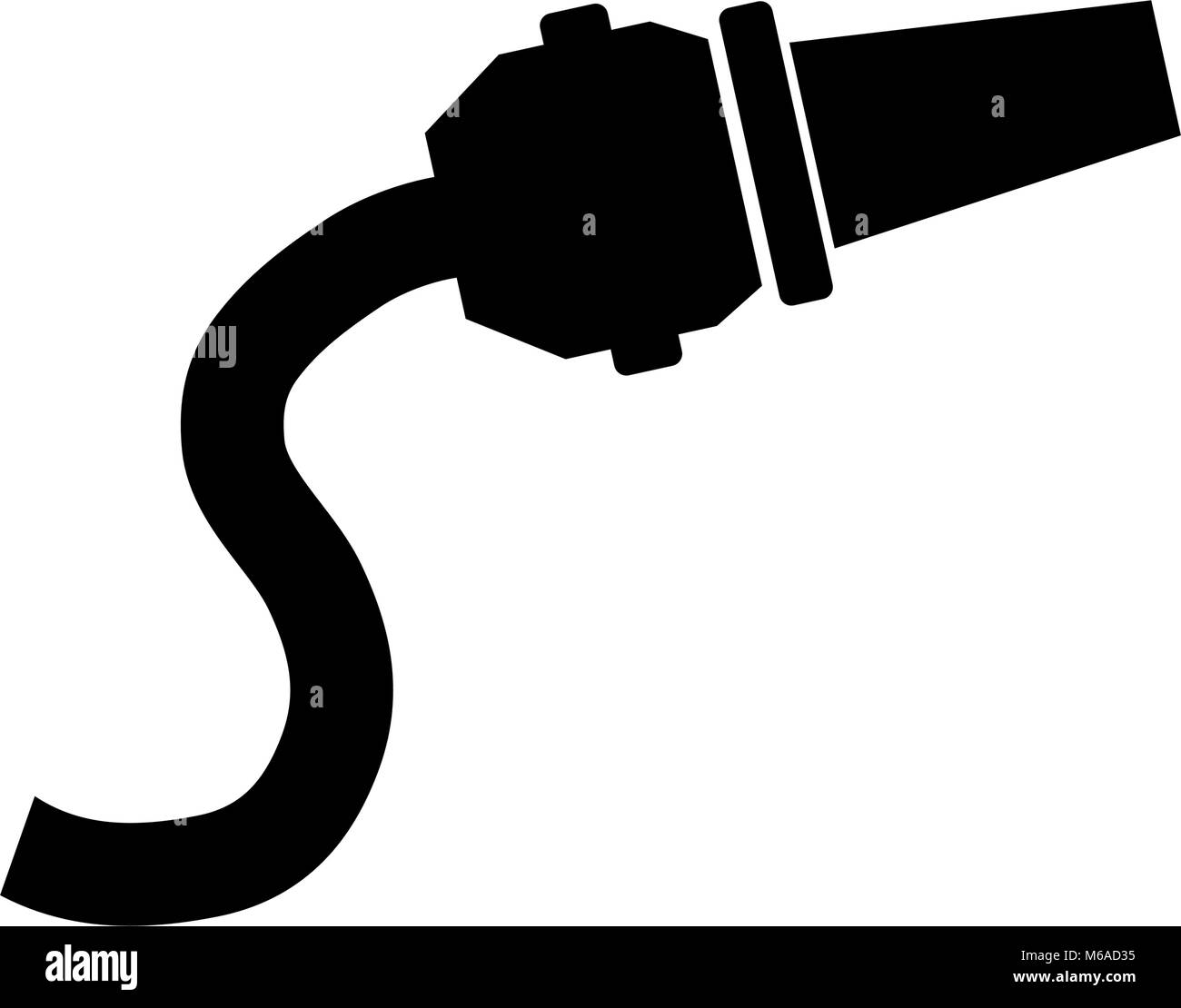 Fire Hose Nozzle Vector