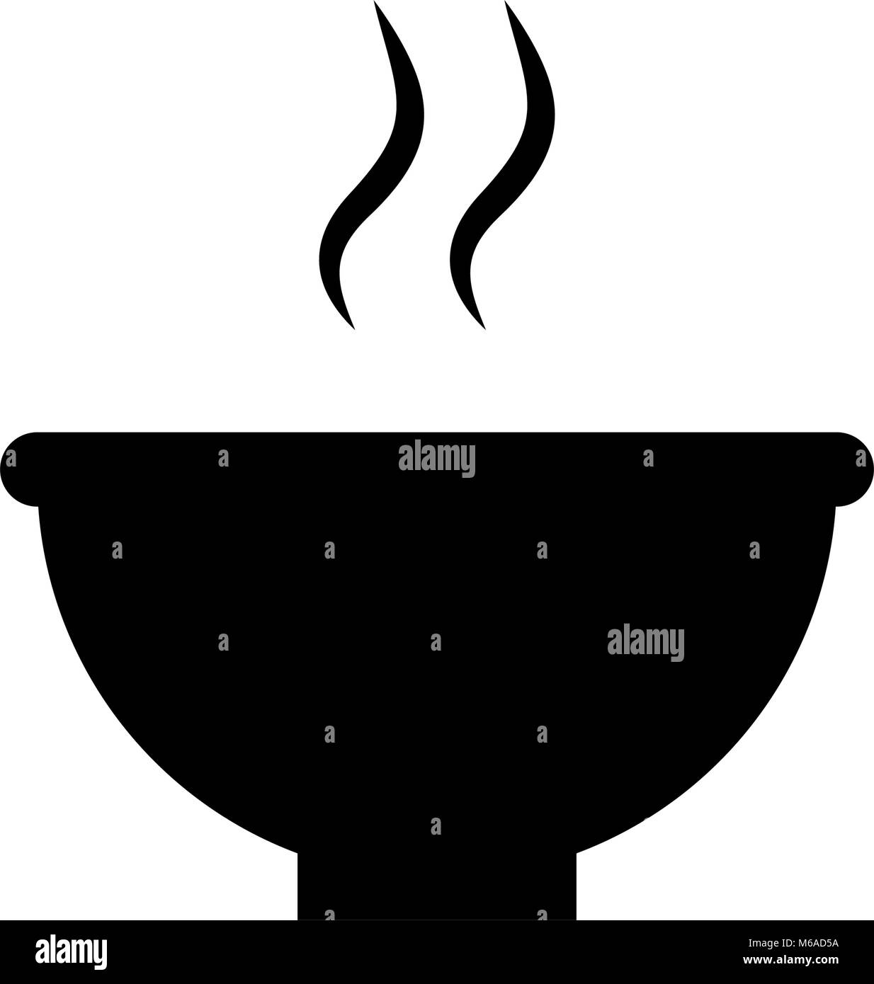 hot food bowl icon Stock Vector Image & Art - Alamy