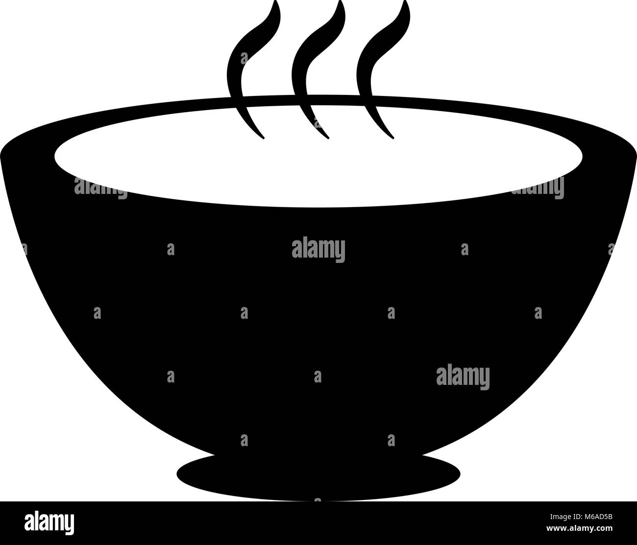 hot food bowl icon Stock Vector Image & Art - Alamy
