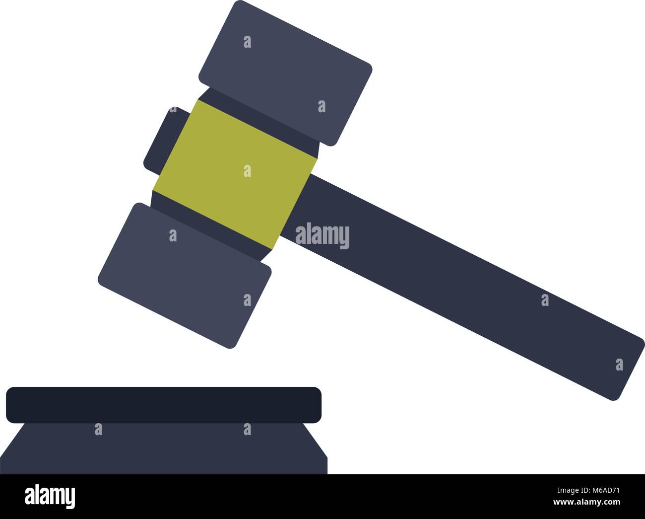 hammer judge icon Stock Vector Image & Art - Alamy