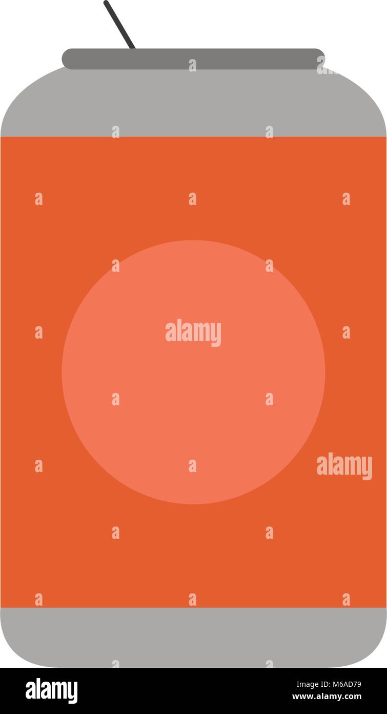 Isolated beer can silhouette Stock Vector Images - Alamy