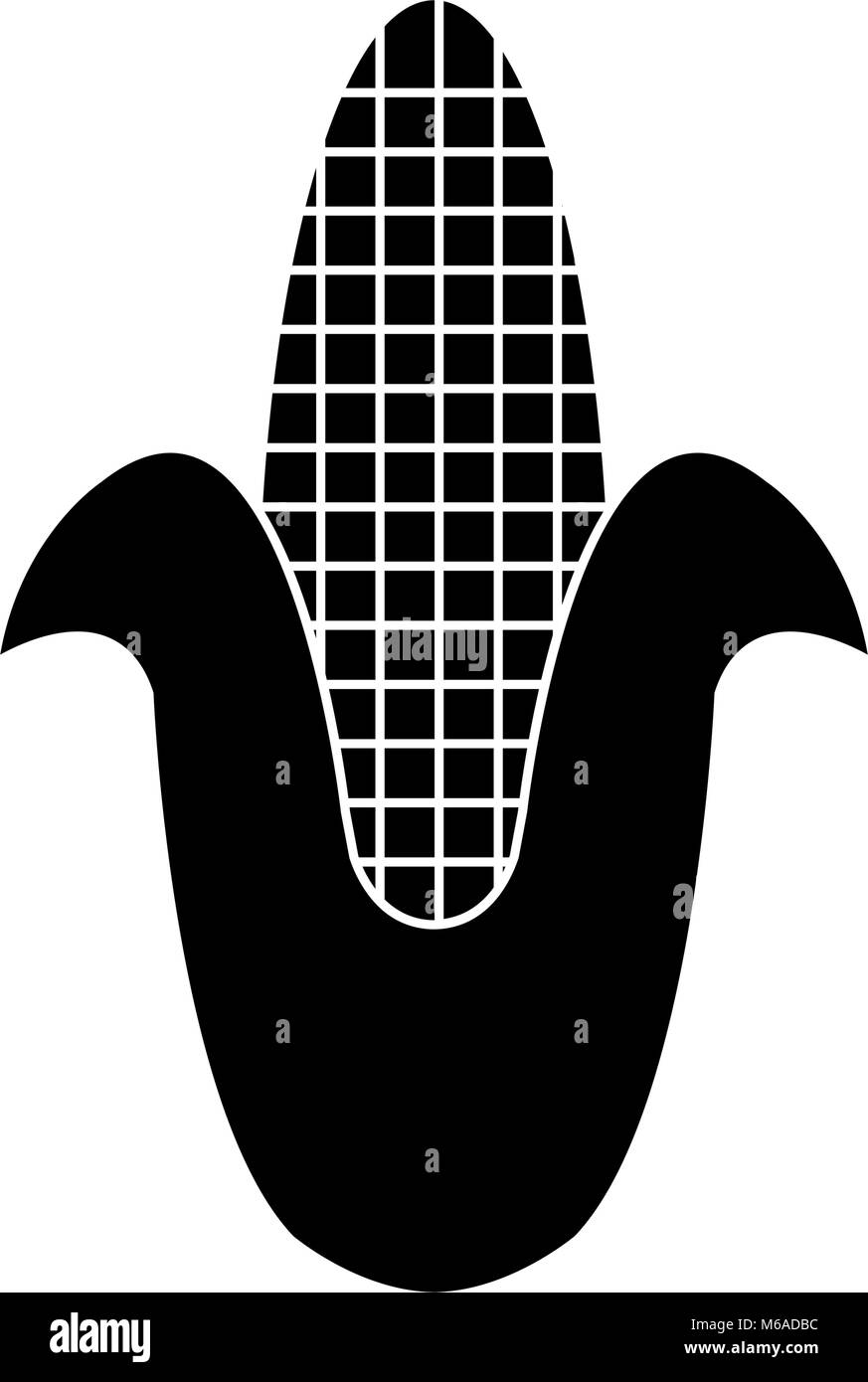 Native corn plant Black and White Stock Photos & Images - Alamy