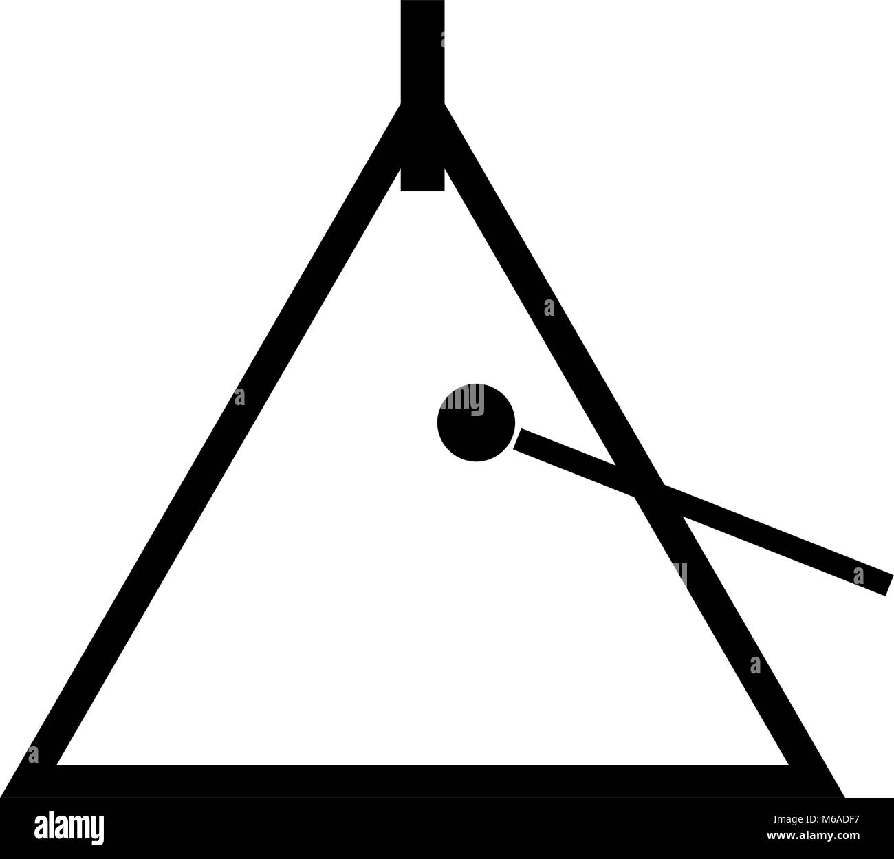 musical icon triangle Stock Vector Image & Art - Alamy