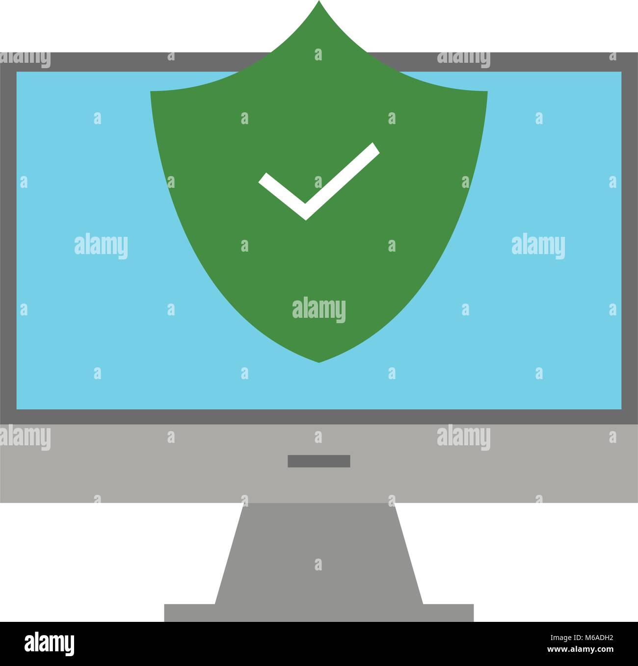 safe pc icon Stock Vector Image & Art - Alamy