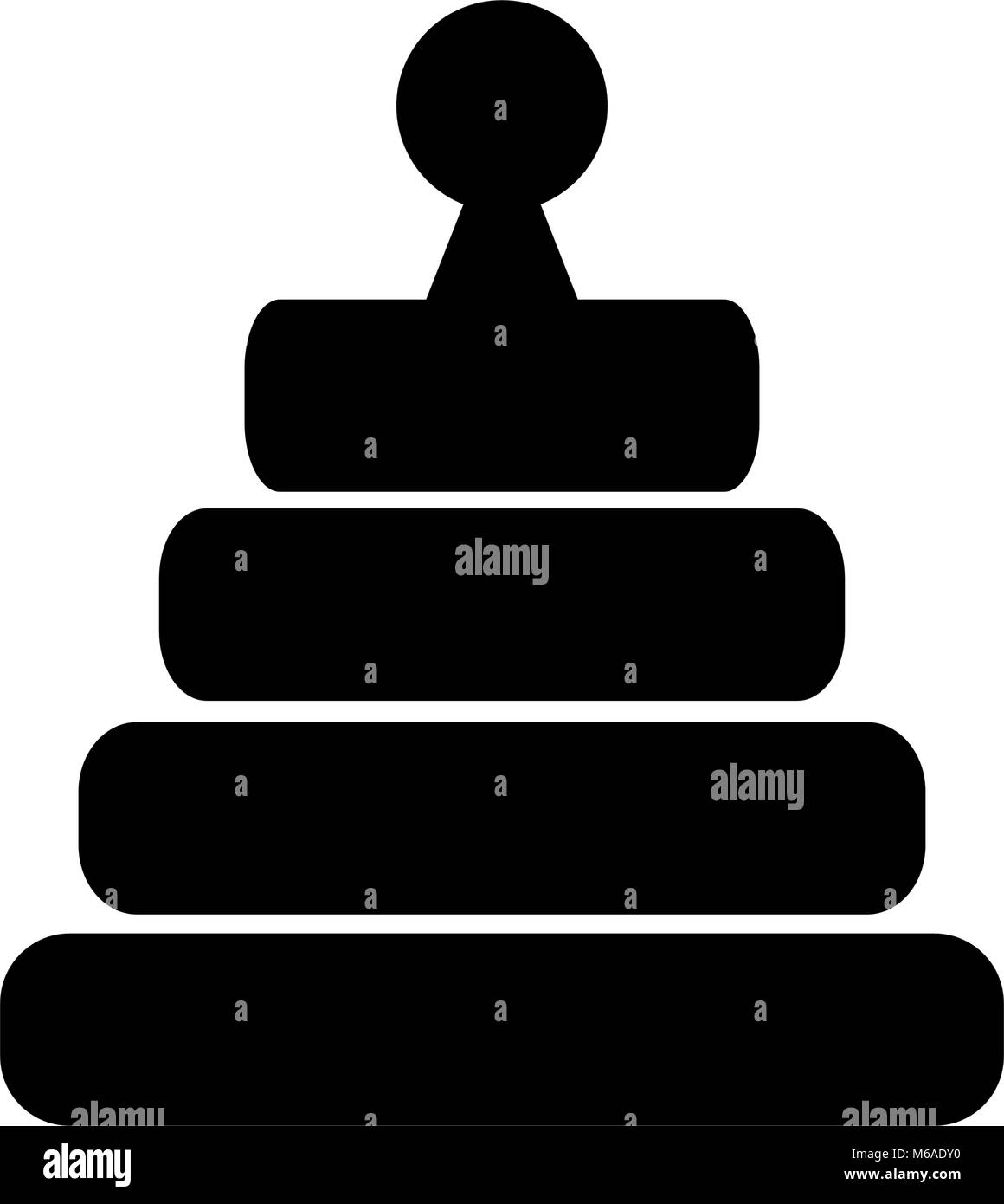 Test pyramid Black and White Stock Photos & Images - Alamy