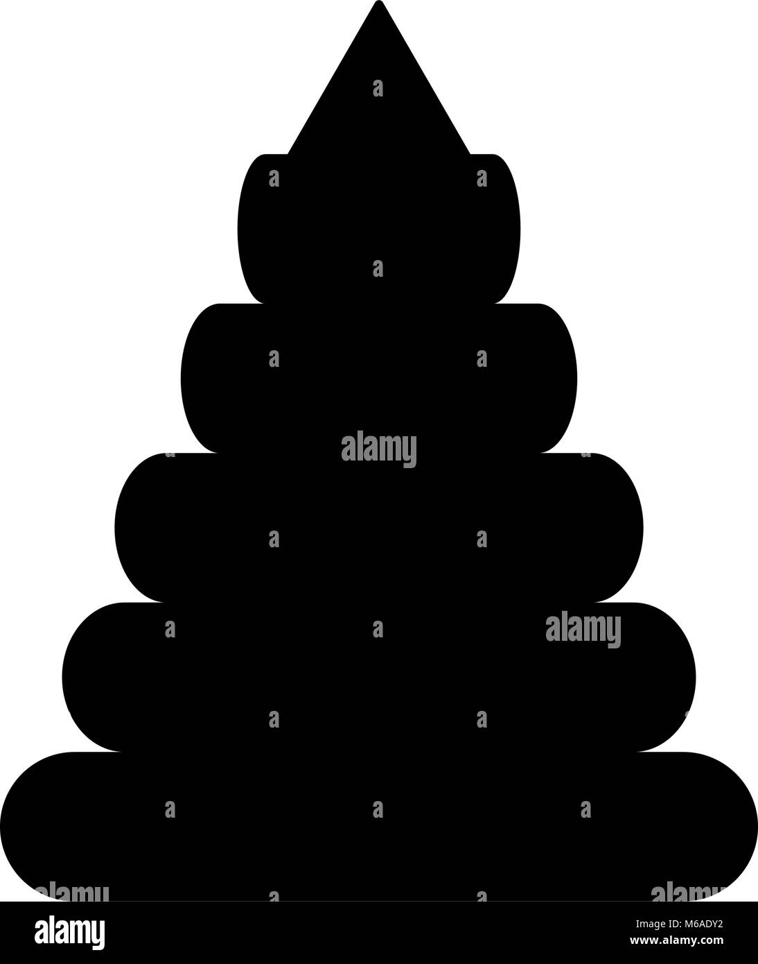 Test pyramid Stock Vector Images - Alamy