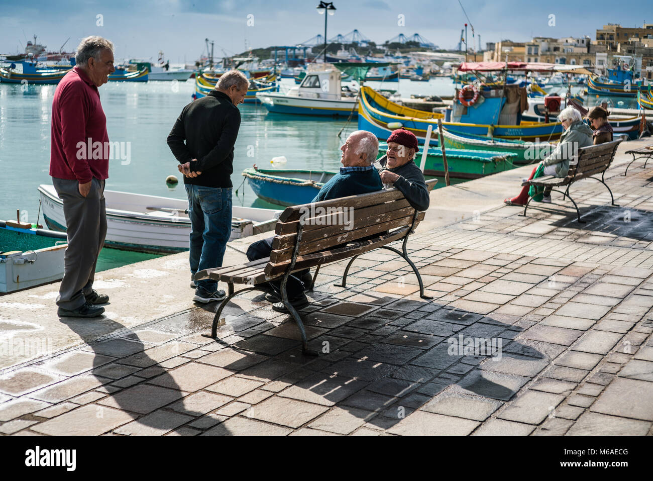 Local maltese people hi-res stock photography and images - Alamy