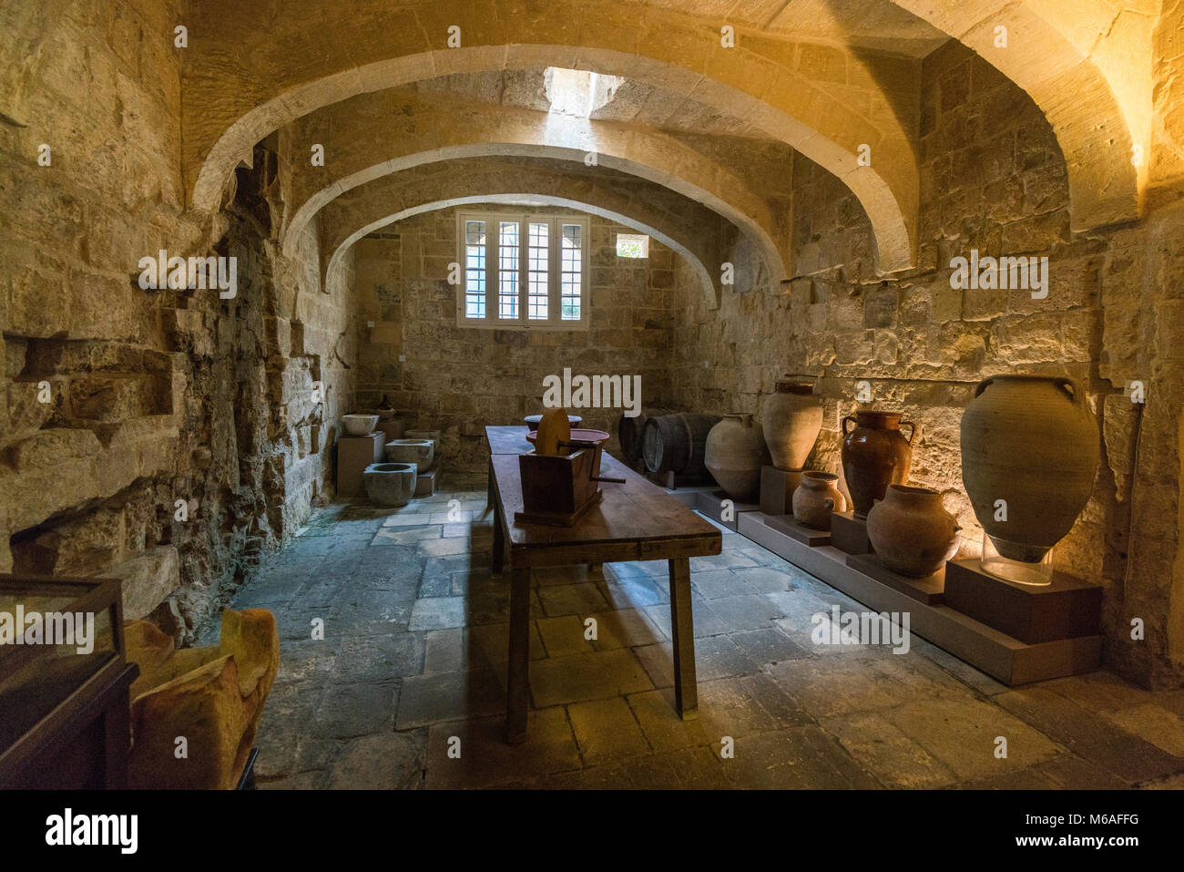 Interior of the Inquisitor's Palace, Malta, Europe Stock Photo - Alamy