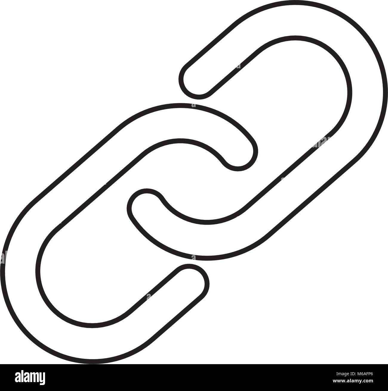 line chain connection element symbol icon Stock Vector Image & Art - Alamy line chain connection element symbol icon Stock Vector Image & Art - Alamy