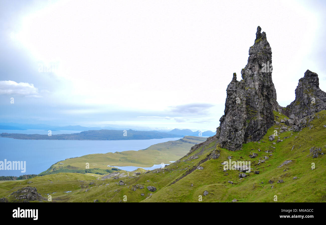 The visible effects of deforestation on the Isle of Skye, Scotland ...