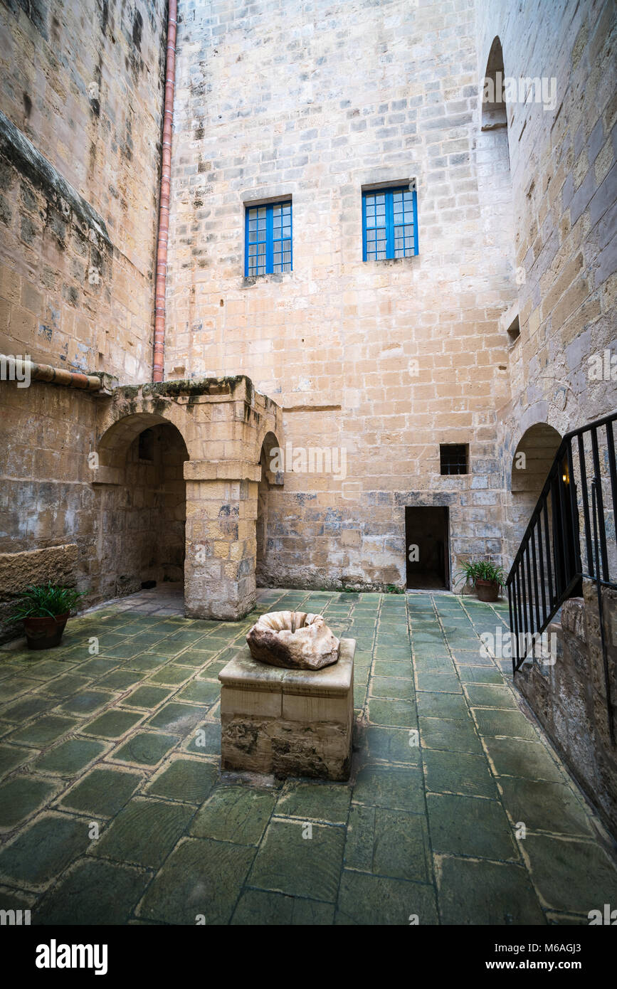 Interior of the Inquisitor's Palace, Malta, Europe Stock Photo - Alamy