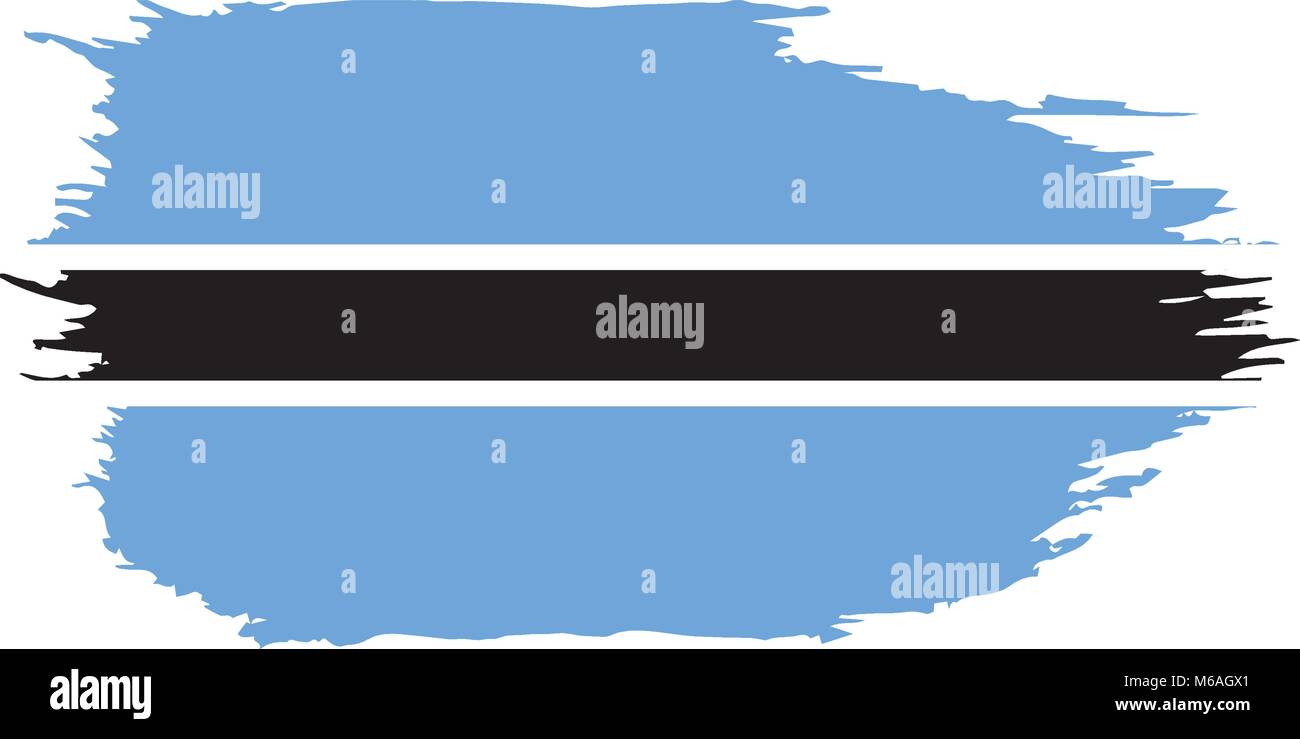 Botswana flag, vector illustration Stock Vector Image & Art - Alamy
