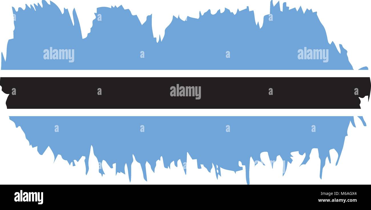 Botswana flag, vector illustration Stock Vector Image & Art - Alamy